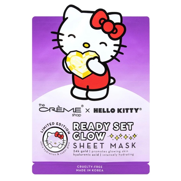 Skincare | Hello Kitty Ready Set Glow Sheet Mask 3 | Poshmark